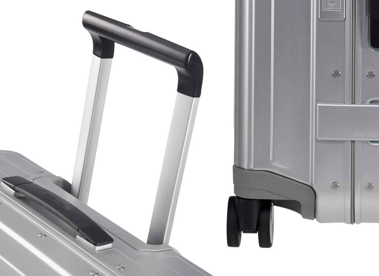Lite-Box Alu Trolley mit 4 Rollen 76cm | Samsonite Deutschland