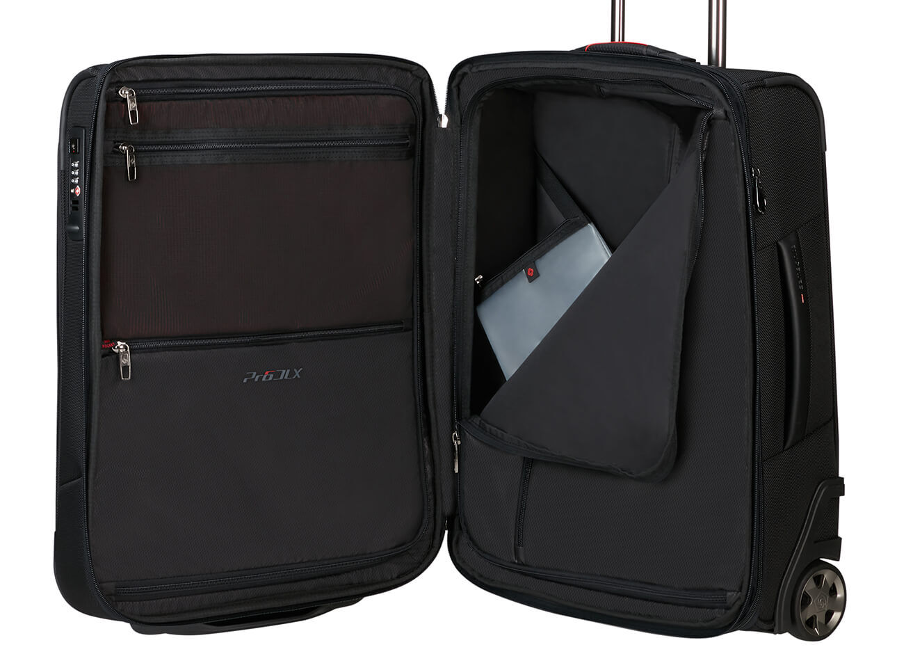 Pro-DLX 6 Trolley mit 2 Rollen Erweiterbar 55cm | Samsonite Deutschland